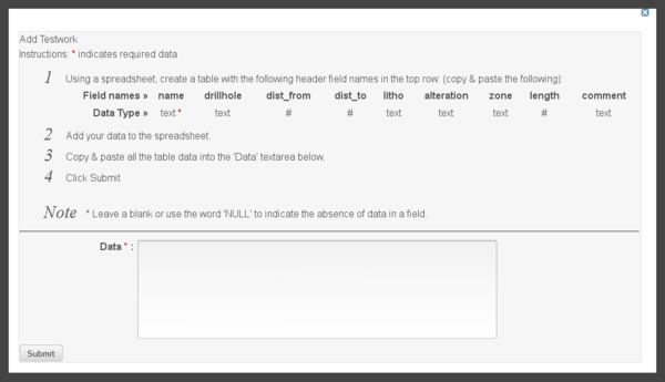 Testwork: Batch entry - SAGMILLING.COM